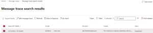 Why an email is in Expanded status in Microsoft 365 message trace ...